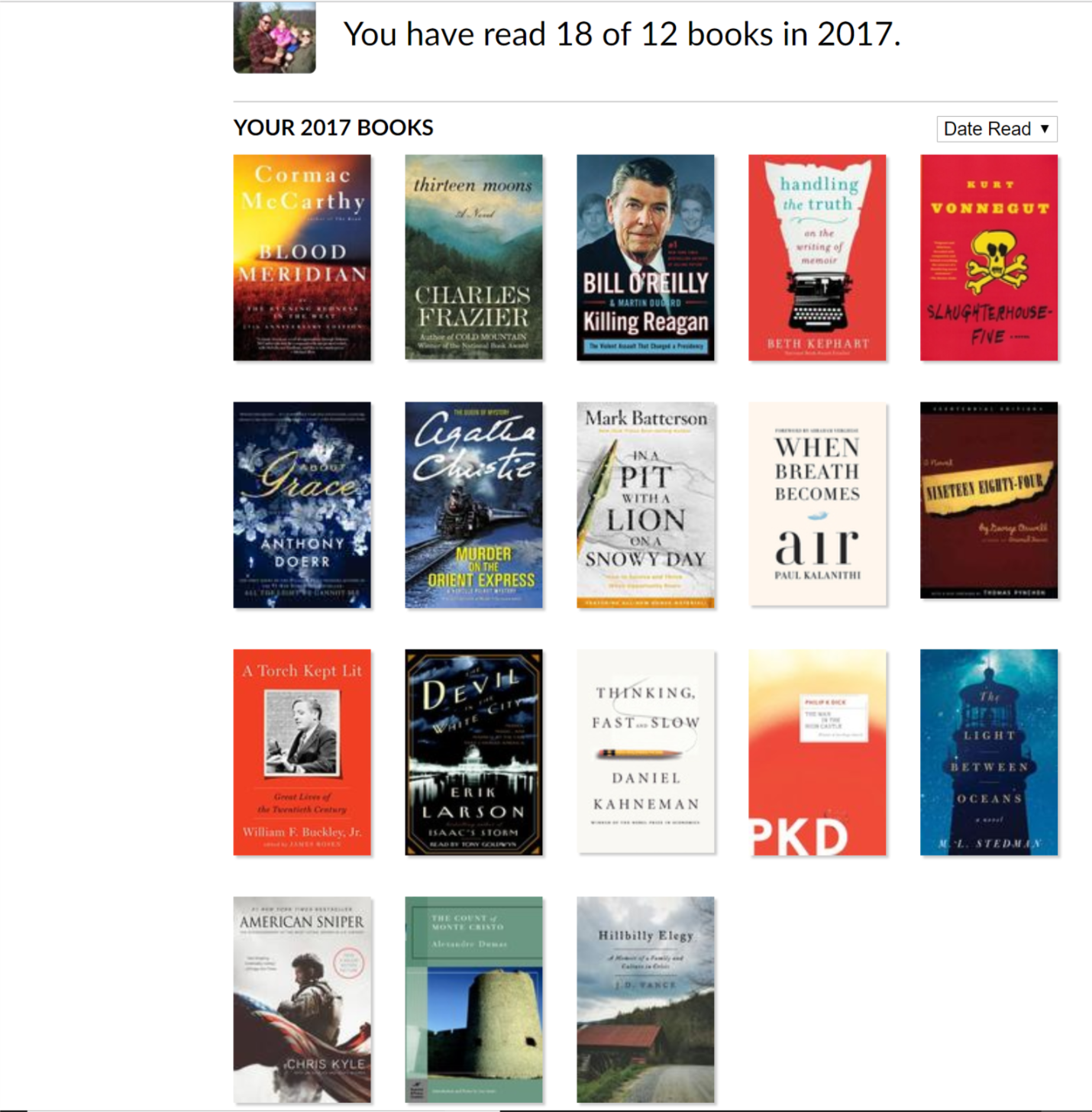 Happiness Through Books v 2017: My Recommendations Based Upon What I’ve ...